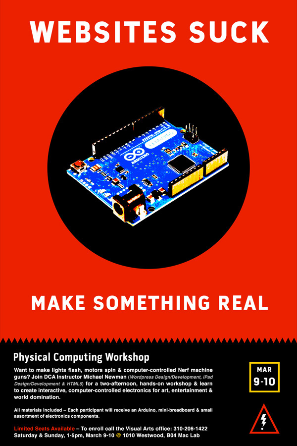 Pomp Productions | UCLAx Physical Computing Workshop